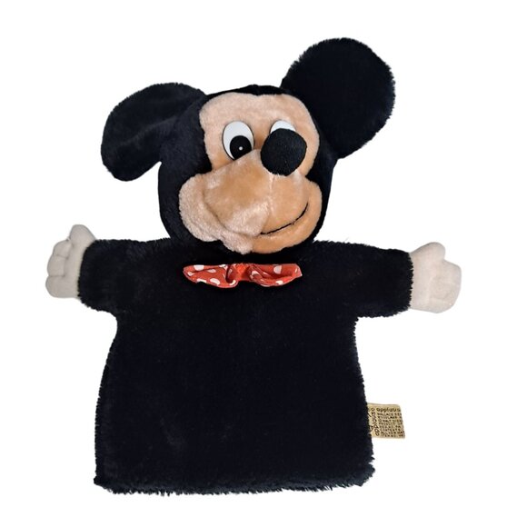 Applause | Toys | Vintage Applause Micky Mouse Red Bow Hand Puppet ...